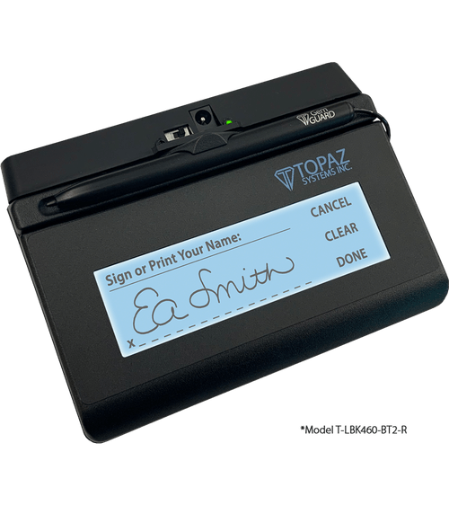 SigLite LCD 1x5 Signature Pad - Topaz Systems